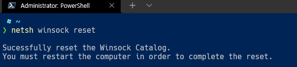 WSL [코드 4294967295로 프로세스 종료됨] 에러 발생시
